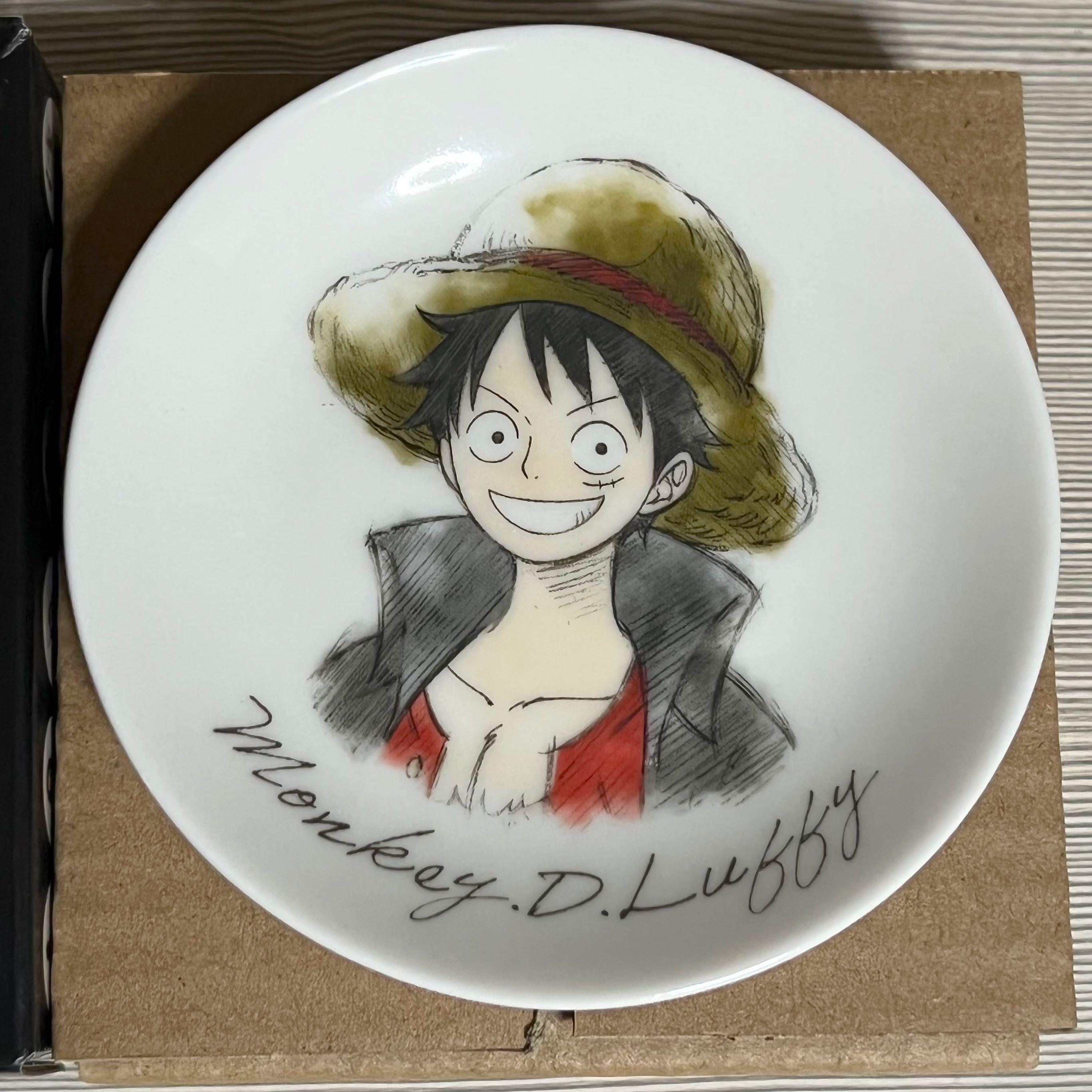 Luffy plate one piece kuji, Hobbies & Toys, Toys & Games on Carousell