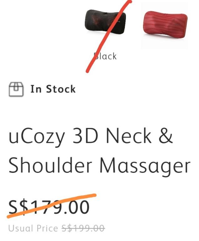 Lumbar support, OSIM ucosy 3d massager , Health & Nutrition, Braces ...