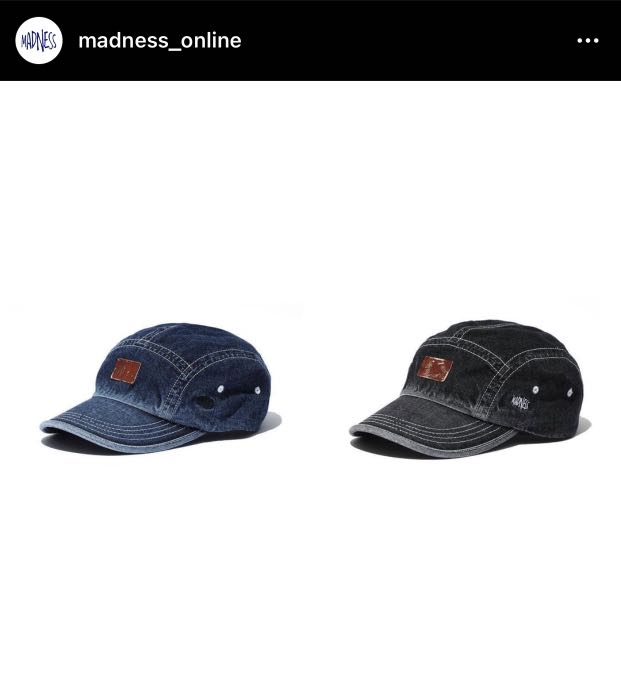 MADNESS 21SS 5 PANEL CAP INDIGO mdns wtaps nbhd dcdt wind and sea goopi goopimade, 男裝, 手錶及配件, 棒球 ...