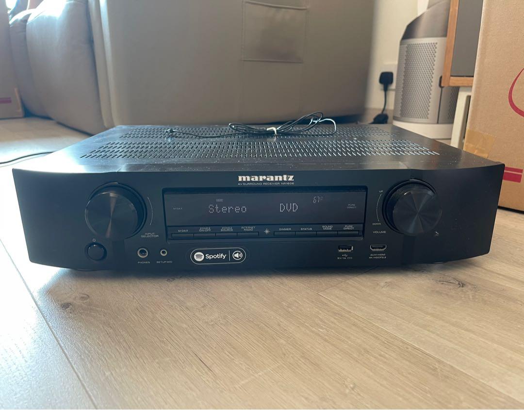 Marantz NR1606 Amplifier, 音響器材, Soundbar、揚聲器、藍牙喇叭、耳擴 - Carousell