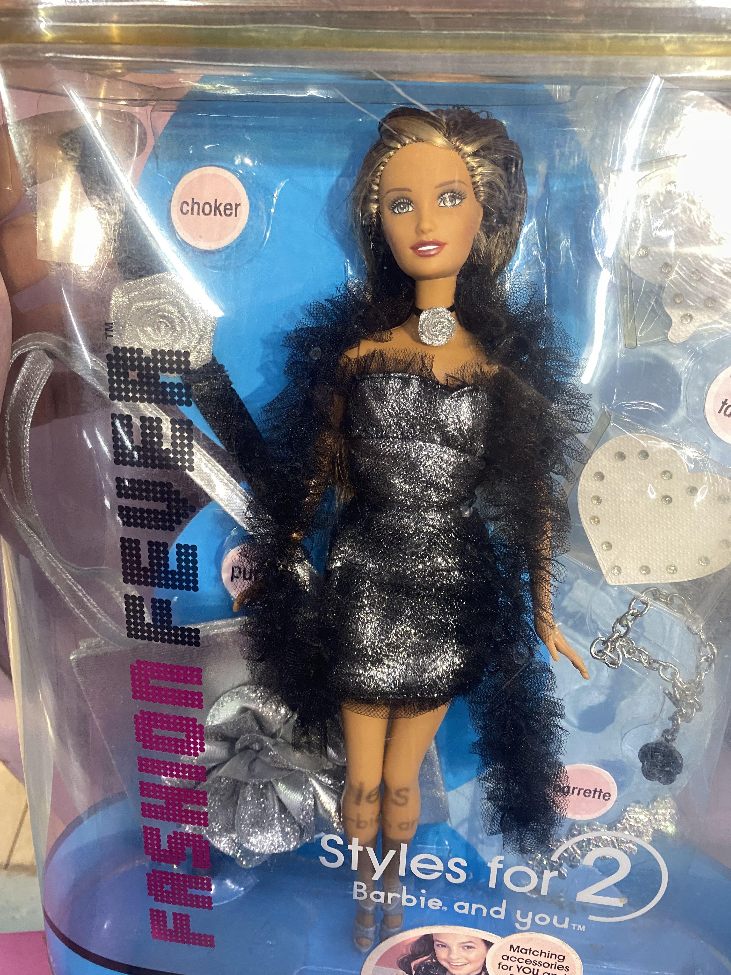Mattel Barbie Fashion Fever Styles For 2 Doll, Hobbies & Toys, Toys ...