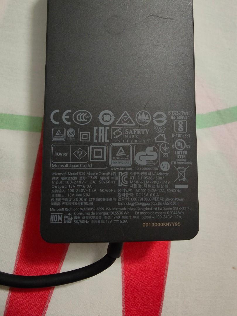 Microsoft Surface Dock Pd9-00003 Black for Pro Go Book Laptop, Mobile ...