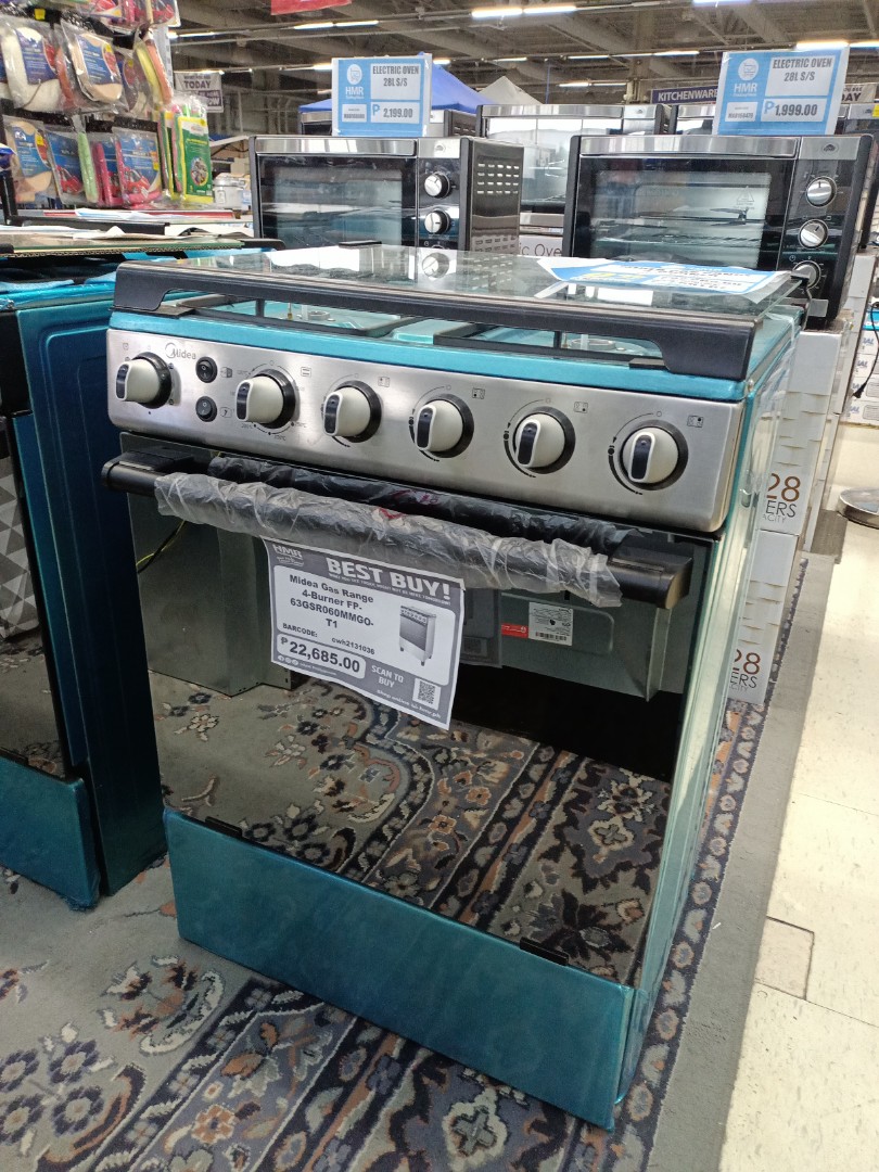Midea gas range, Furniture & Home Living, Kitchenware & Tableware ...