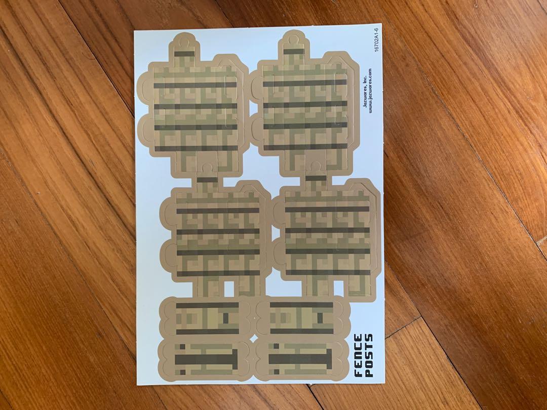 Minecraft Papercraft Set, Hobbies & Toys, Toys & Games on Carousell