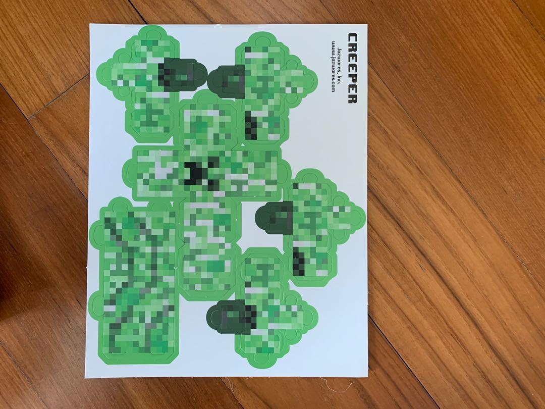 Minecraft Papercraft Set, Hobbies & Toys, Toys & Games on Carousell