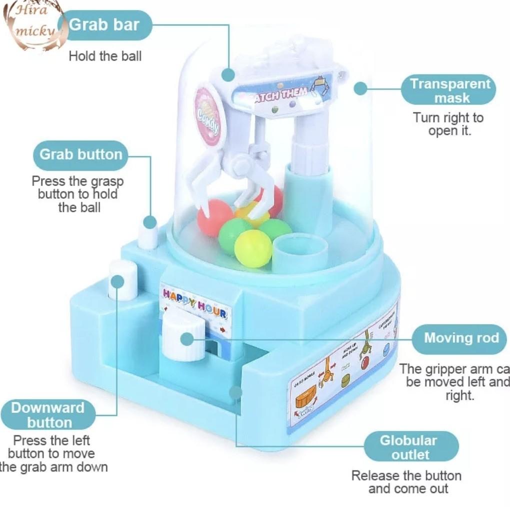 Mini claw machine / cute claw machine / toy for kids / claw machine for ...