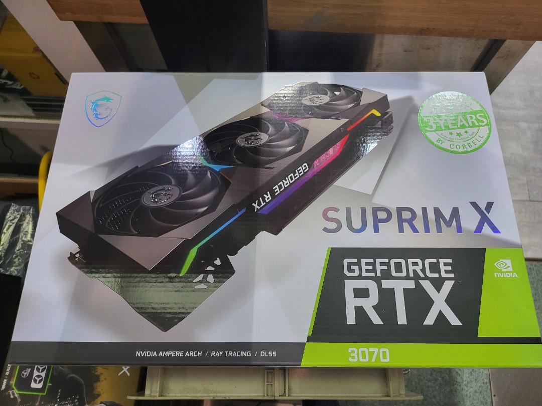 MSI Suprim X RTX 3070 Box, Computers & Tech, Parts & Accessories, Other ...