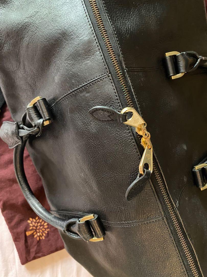 MULBERRY Clipper Holdall Leather, Luxury, Bags & Wallets on Carousell