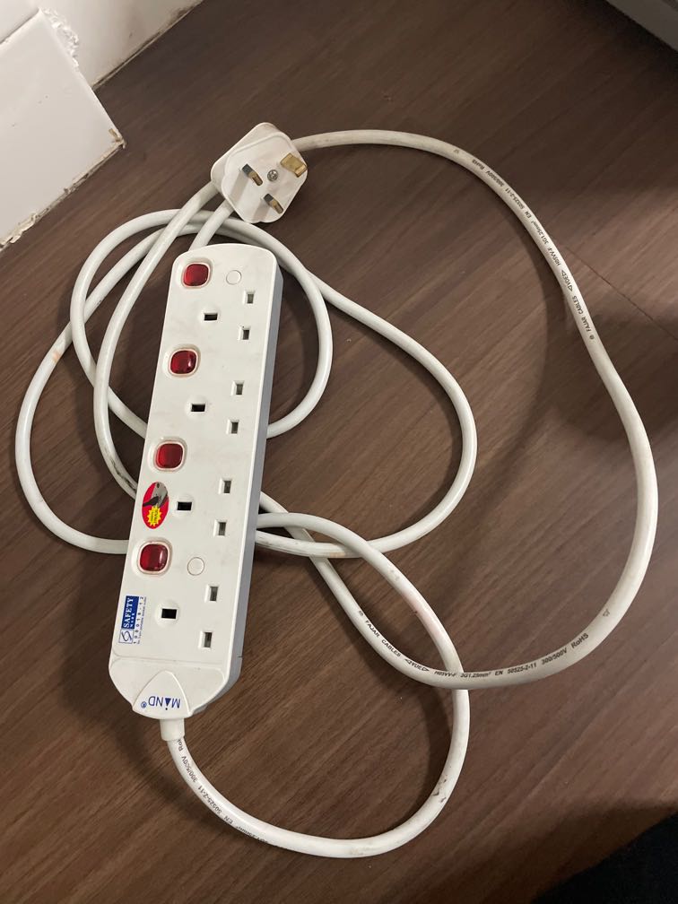 Multiple plug extension cord/ cable/ adapter, TV & Home Appliances ...