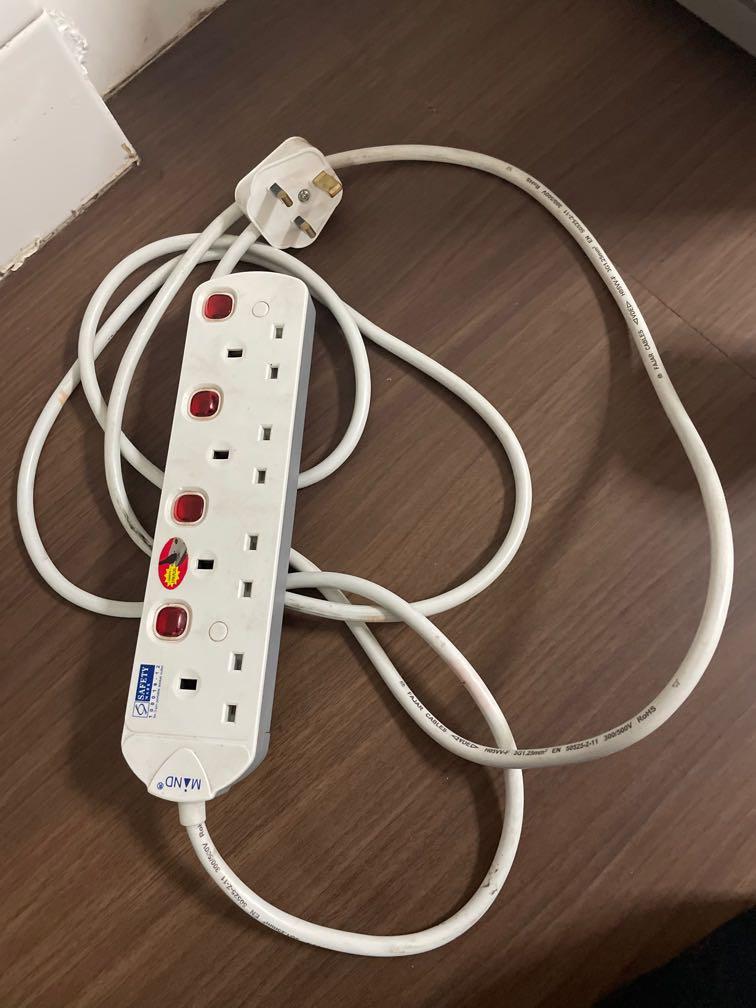 Multiple plug extension cord/ cable/ adapter, TV & Home Appliances ...