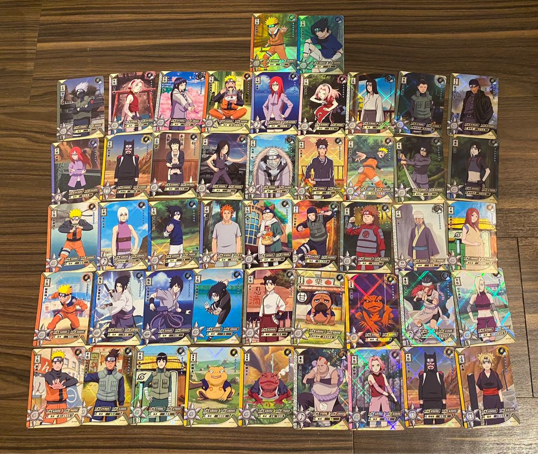 Naruto cards, Hobbies & Toys, Toys & Games on Carousell