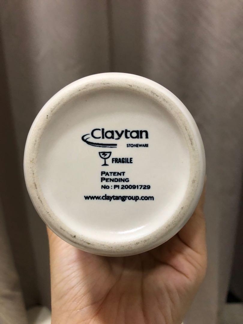 NEW Claytan Ceramic Water Bottle, Furniture & Home Living, Kitchenware ...