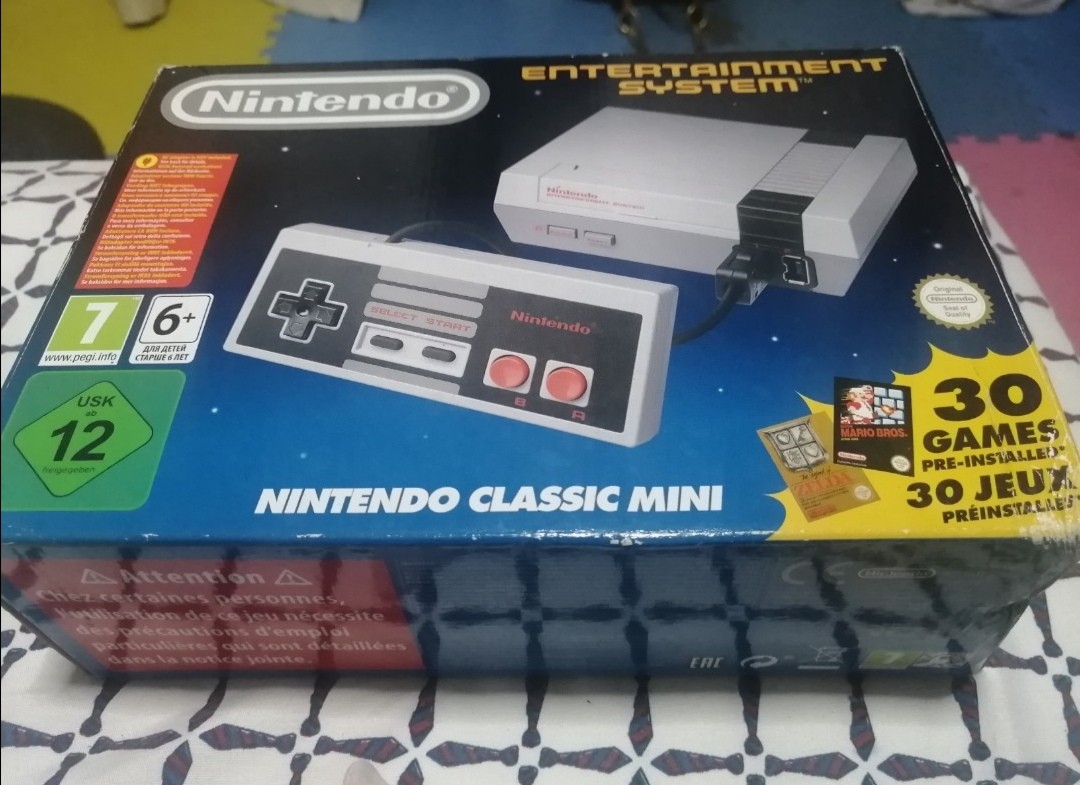 NINTENDO ENTERTAINMENT SYSTEM MINI, Video Gaming, Video Game Consoles ...