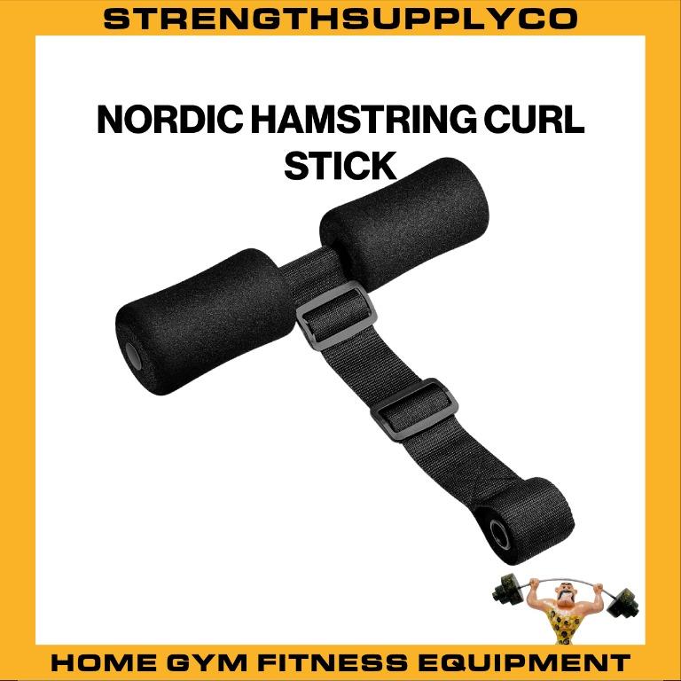Nordic Hamstring Curl Stick Knees Over Toes Exercise Workout Essentials ...
