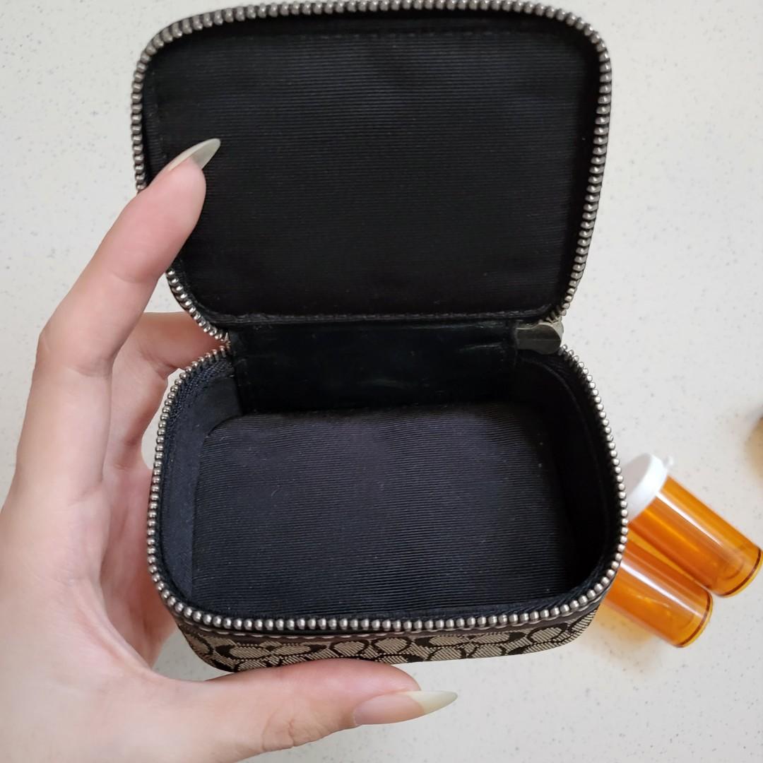 original Coach pill box, Women's Fashion, Bags & Wallets, Purses ...