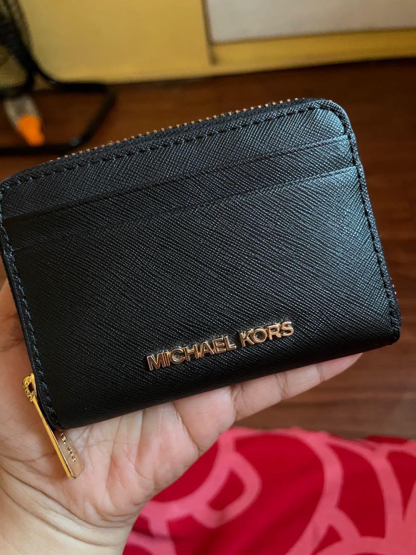 ORIGINAL MK Cardholder Zip Wallet, Women's Fashion, Bags & Wallets ...
