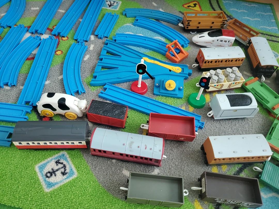 Original Takara Tomy Thomas train set (50+pcs), Hobbies & Toys, Toys ...