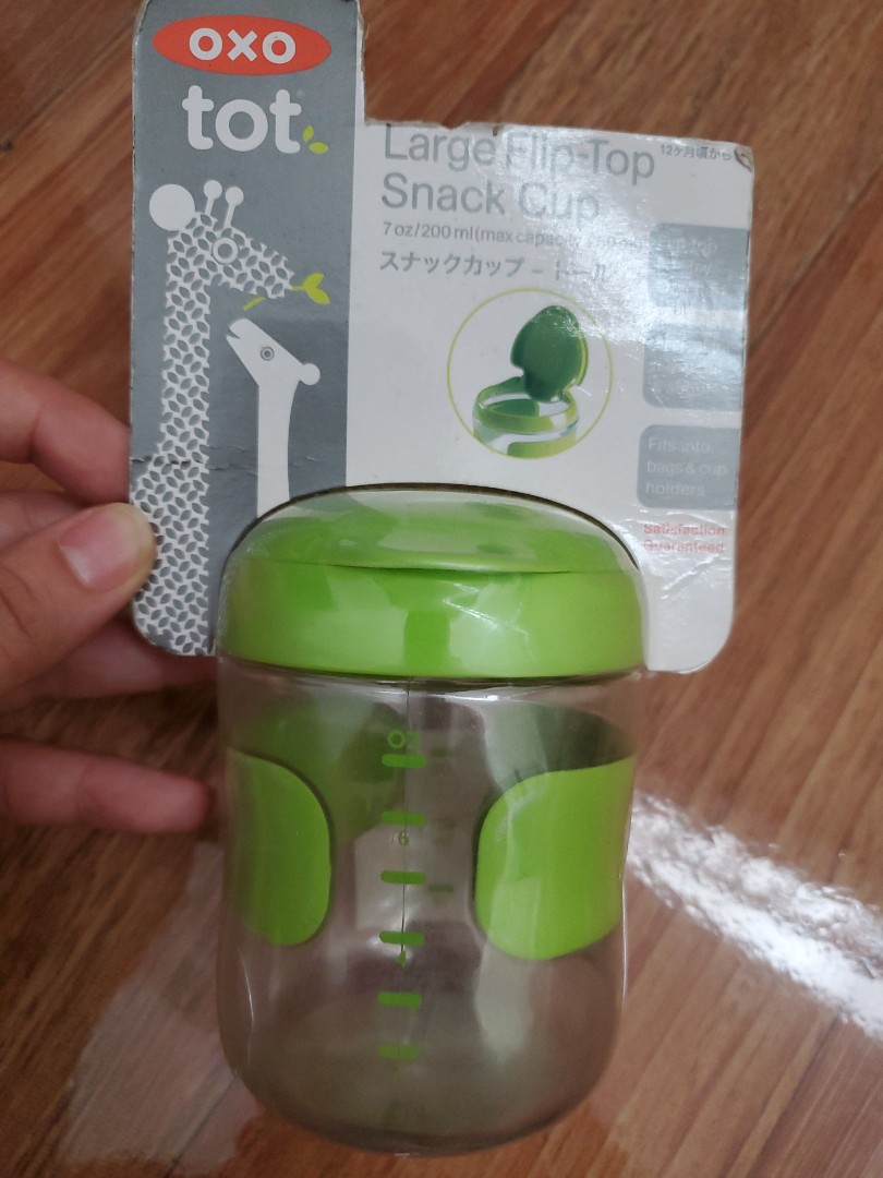 Oxo tot snack cup, Babies & Kids, Nursing & Feeding, Weaning & Toddler ...