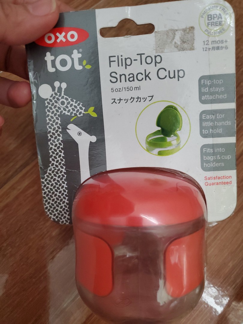 Oxo tot snack cup, Babies & Kids, Nursing & Feeding, Weaning & Toddler ...