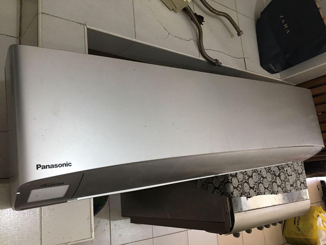 Panasonic split inverter aircon 3HP, TV & Home Appliances, Air ...