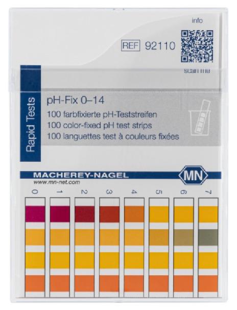 1 BOX MACHEREY-NAGEL(Germany) , MN92110 , PH paper , PH Universal paper ...