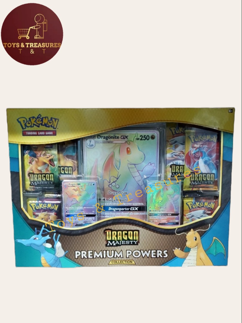 Pokemon Dragon Majesty Premium Powers Collection, Hobbies & Toys, Toys & Games on Carousell