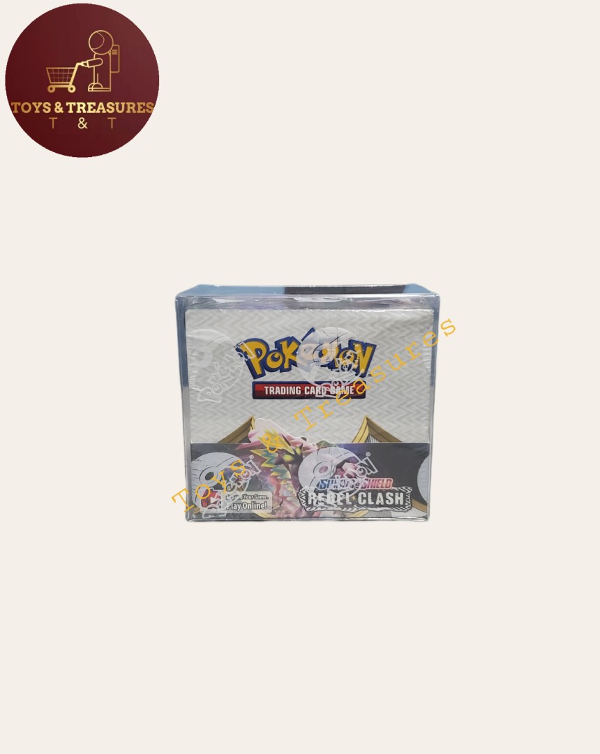 Pokemon Rebel Clash Booster Box, Hobbies & Toys, Toys & Games on Carousell