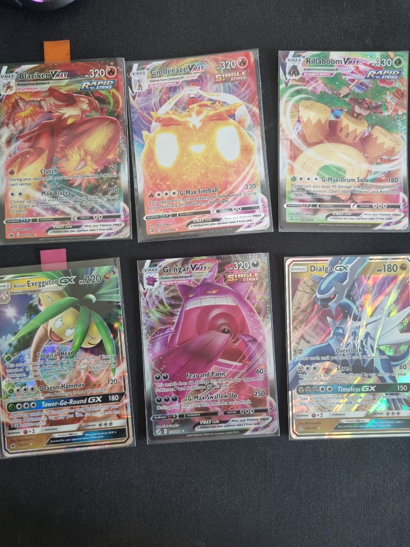 Pokemon TCG VMAX Cards, Hobbies & Toys, Toys & Games on Carousell