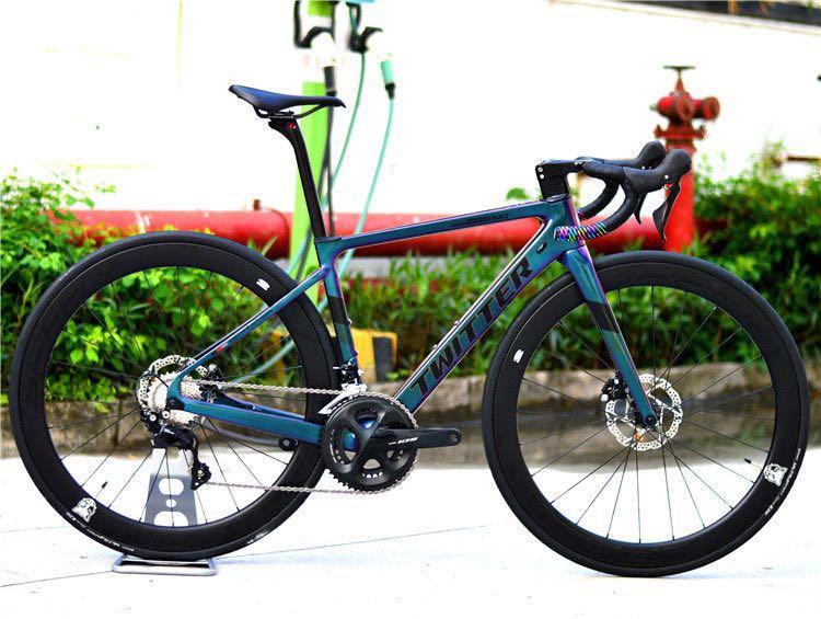 [PO]Twitter stealth pro roadbike chameleon color whole carbon fibre ...
