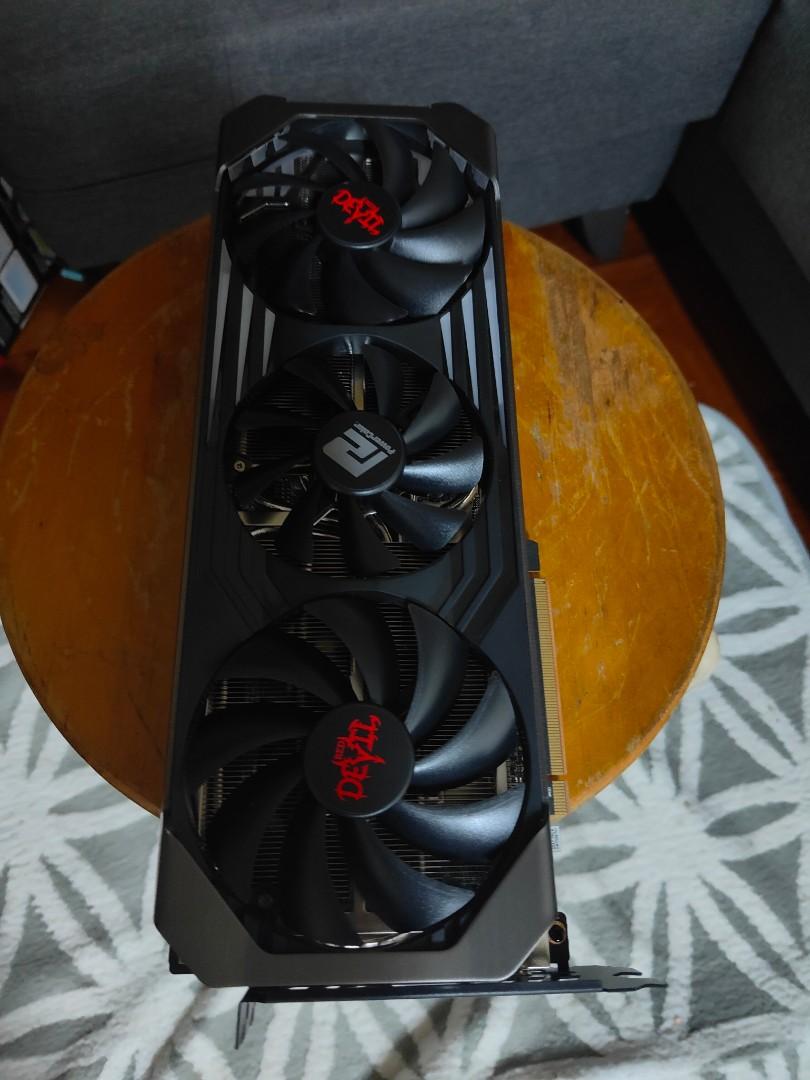 Powercolor 6700XT Red Devil Graphics Card GFX, Computers & Tech, Parts ...