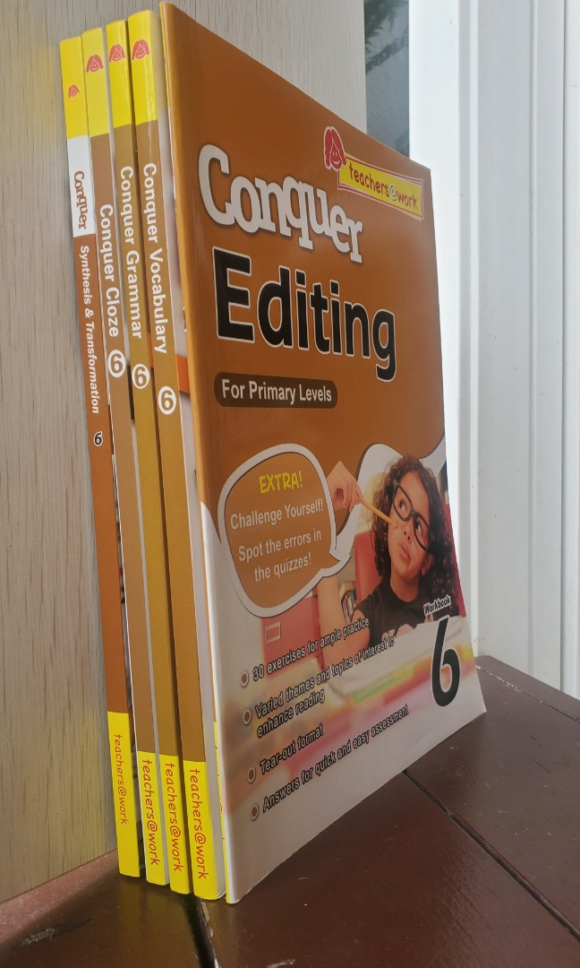 Pri 6 English Conquer Grammar, Vocabulary, Editing, Synthesis ...