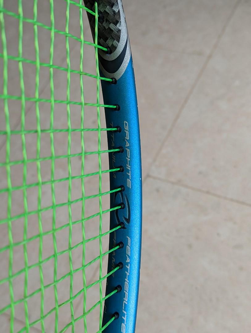 Prince Force 3 Phycon Titanium Mid size Racket, Sports Equipment ...