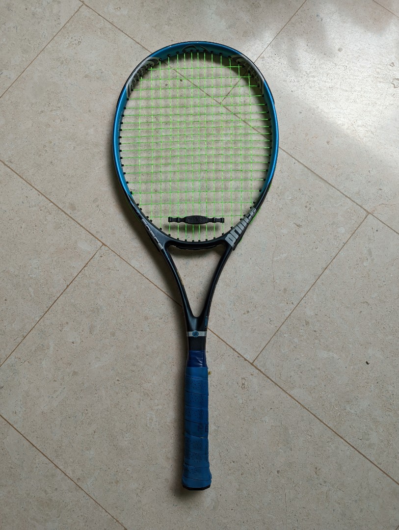Prince Force 3 Phycon Titanium Mid size Racket, Sports Equipment ...