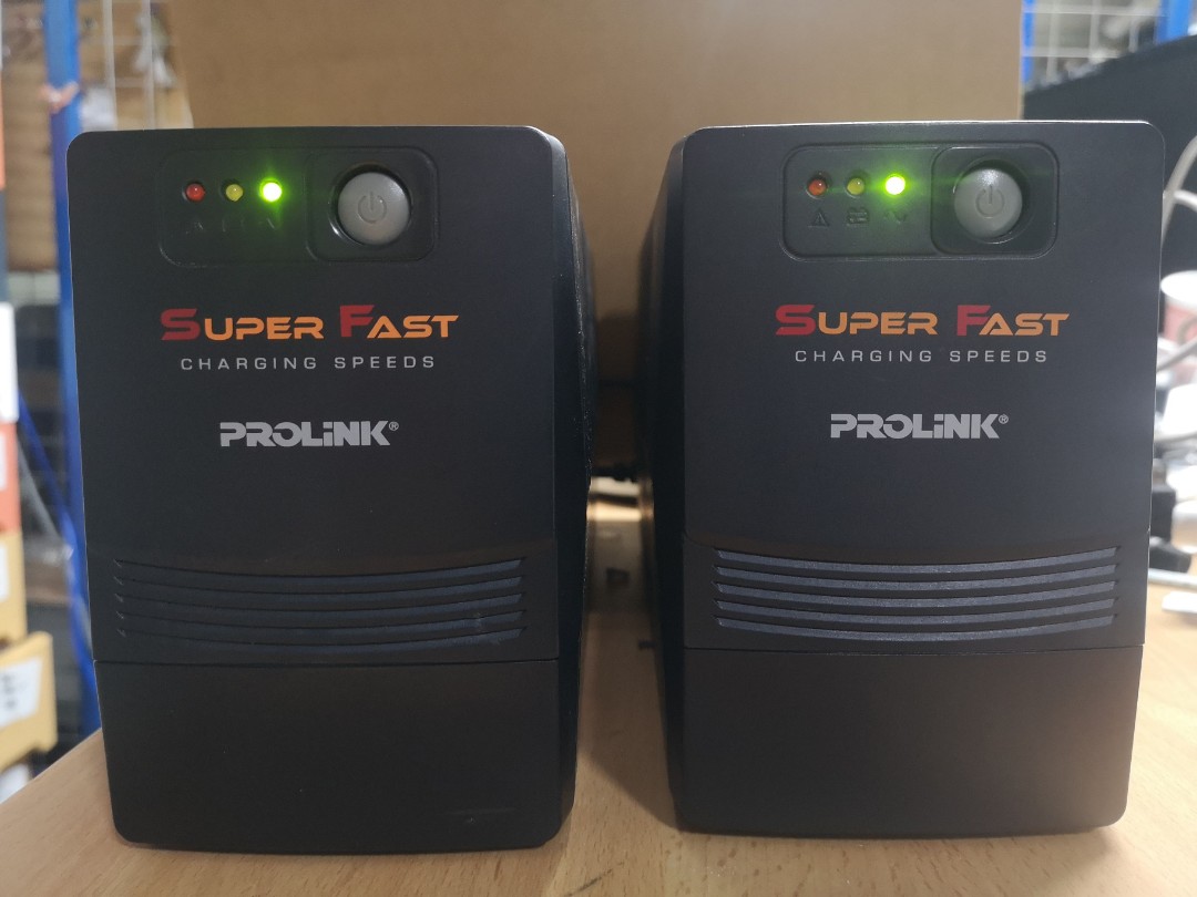 Prolink UPS PRO851SFCU 850VA with AVR+USB, Computers & Tech, Parts ...