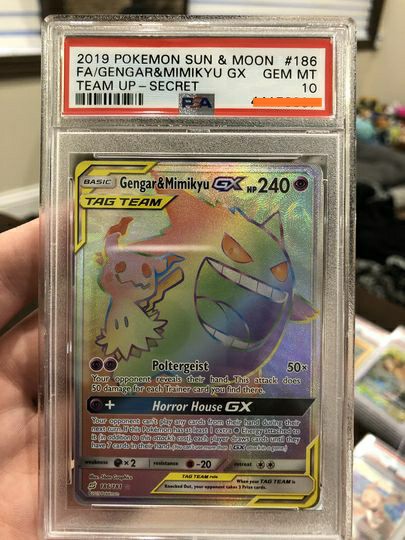 PSA 10 Gengar and Mimikyu GX Hyper Rare, Hobbies & Toys, Memorabilia & Collectibles, Vintage ...