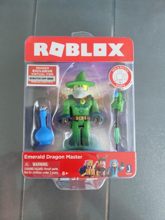 Roblox toys, emerald dragon master., Hobbies & Toys, Toys & Games on ...