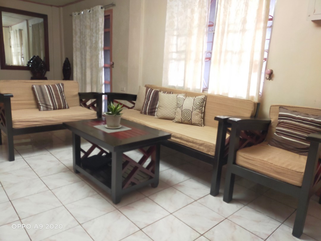 Sala set with center table, Furniture & Home Living, Furniture, Sofas ...