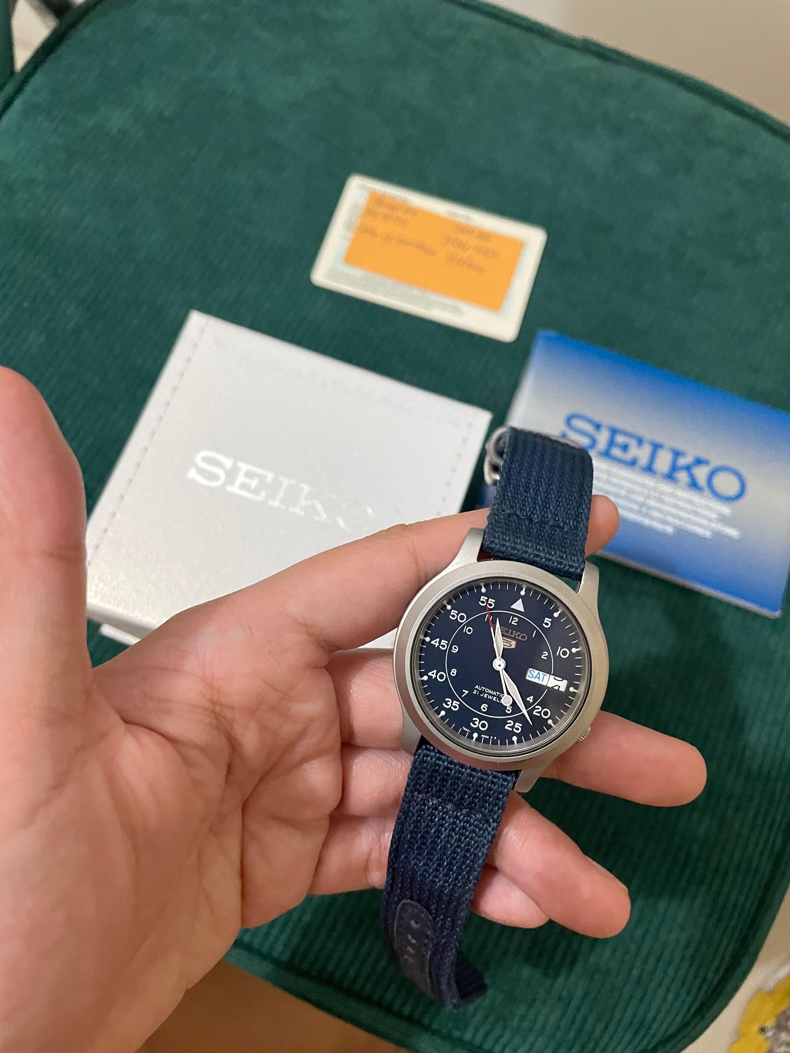 SEIKO SNK NYLON BRAND NEW AND ORIGINAL, Women's Fashion, Watches ...