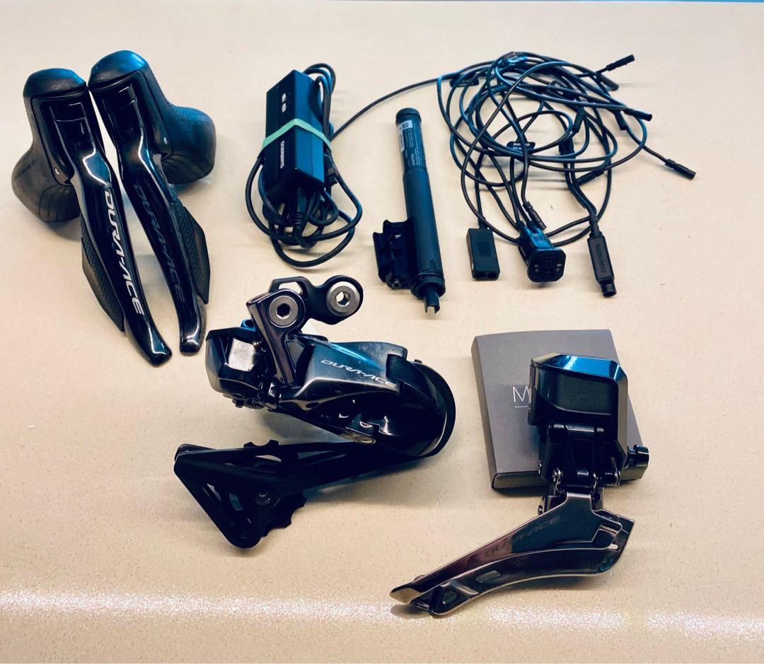 Shimano Dura-Ace 9100 Partial Groupset (R9150 Di2 Upgrade kit), Sports ...