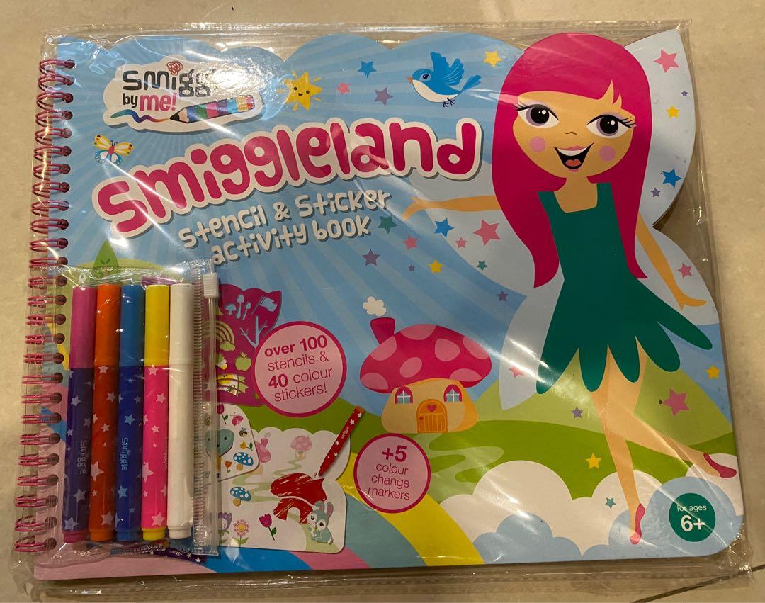 Smiggle colouring Book, Hobbies & Toys, Stationery & Craft, Stationery ...