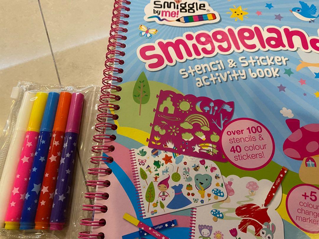 Smiggle colouring Book, Hobbies & Toys, Stationery & Craft, Stationery ...