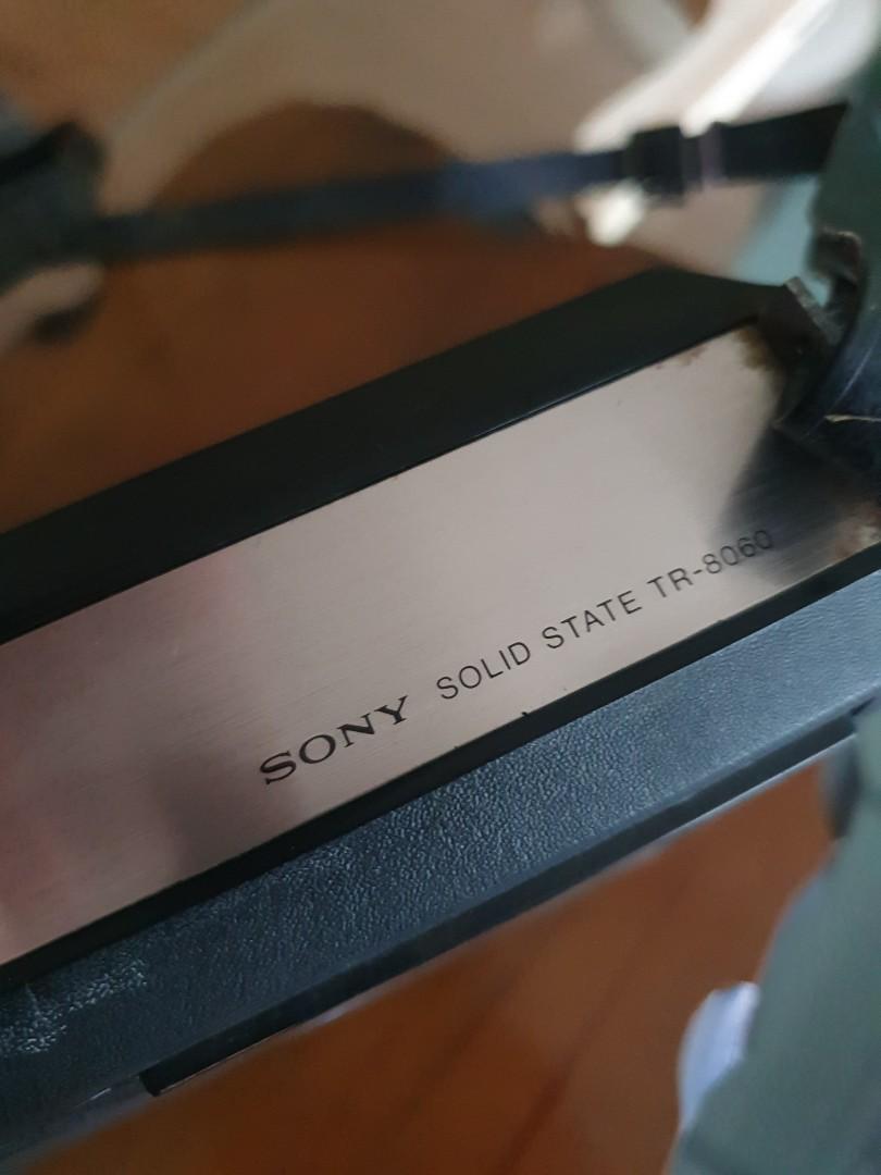 Sony Solid State TR -8060 Portable Radio, Audio, Portable Music Players on Carousell