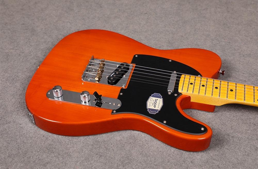 Sqoe SETL-350 Telecaster Electric Guitar w/Bag (SETL350), Hobbies ...