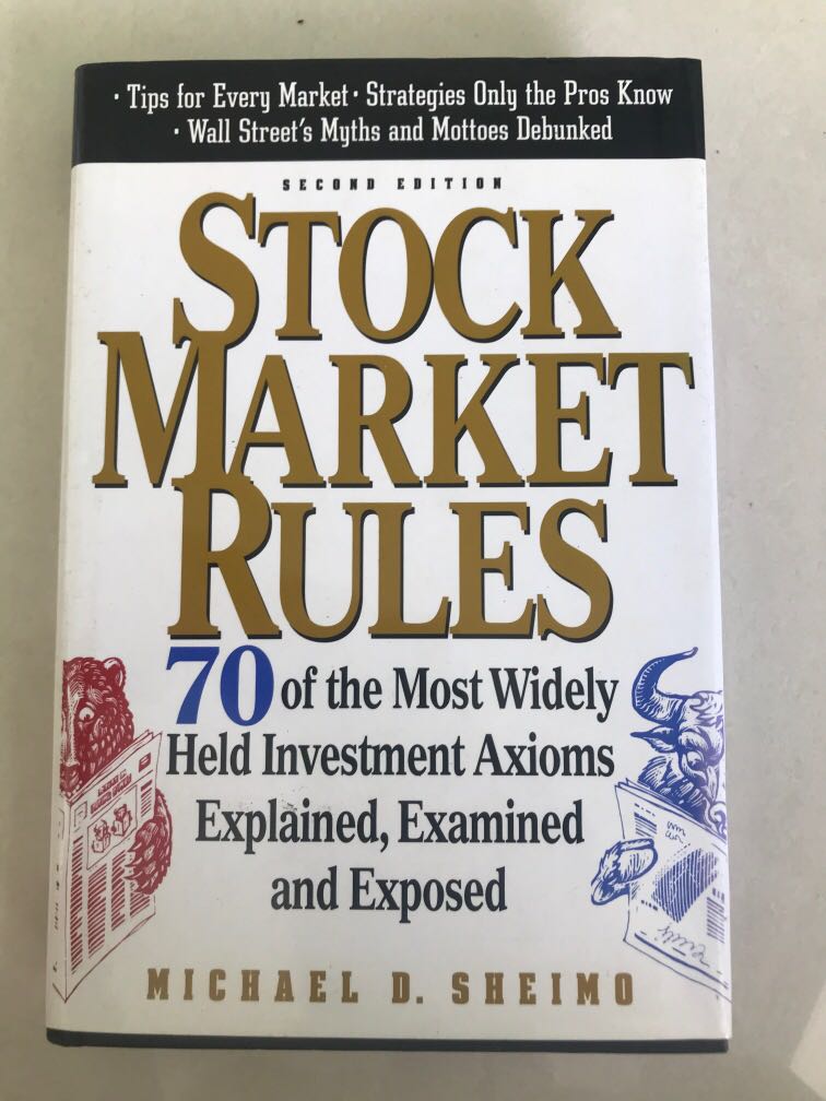 Stock market rules by Michael D. Sheimo, Hobbies & Toys, Books ...