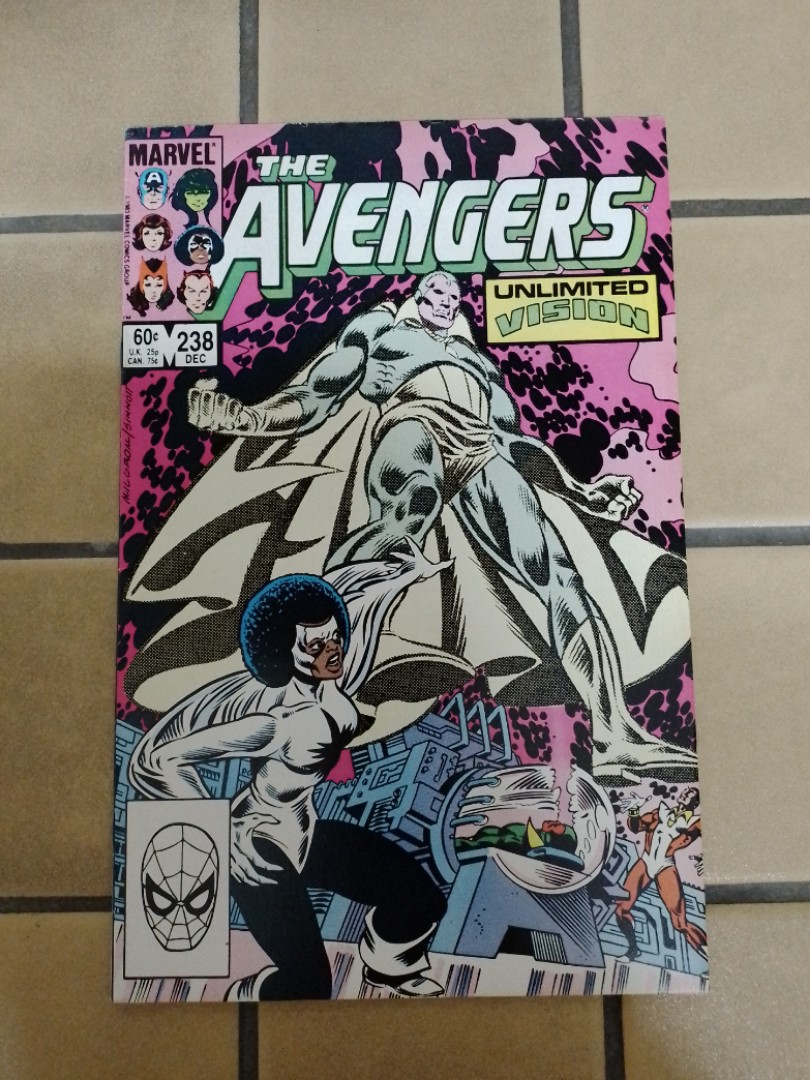 The Avengers #238 ( Al Milgrom - Cover Art ) Marvel Bronze Age ...