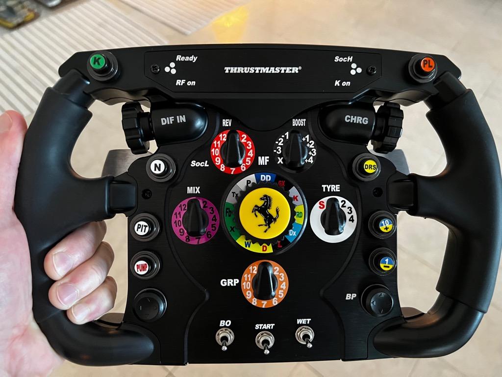 Thrustmaster F1-GT Sim Racing Cockpit (Ferrari F1 Wheel, Load Cell ...