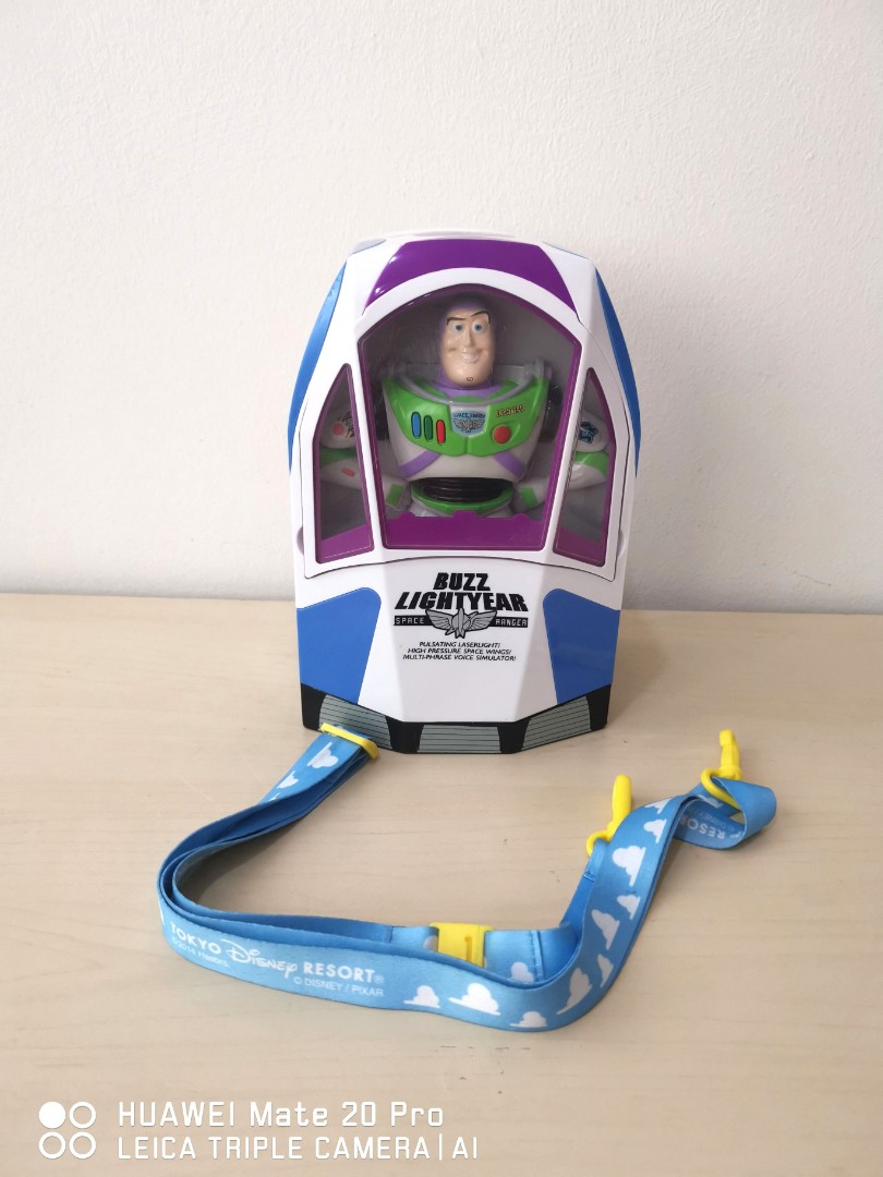 Tokyo Disney Toy Story Buzz Lightyear Popcorn Bucket, Hobbies & Toys ...