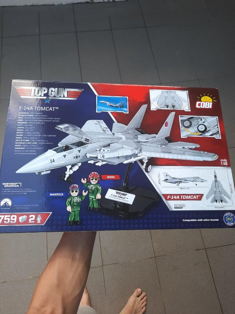 Top gun maverick F-14A Tomcat F-18 Tom cruise goose rooster iceman 1:48 ...