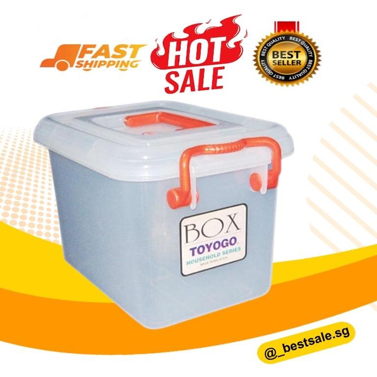 TOYOGO STORAGE BOX WITH COVER 6L -9903>READY STOCK