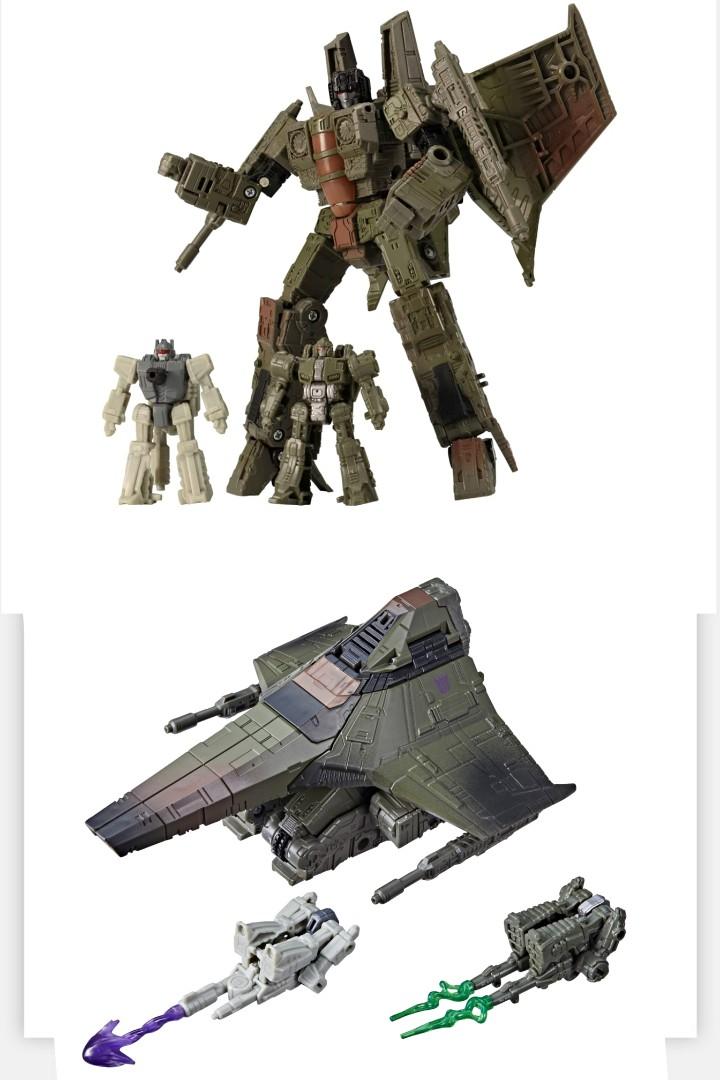 Transformers Netflix Bumblebee, Megatron, Sparkless Seeker, Deseeus ...